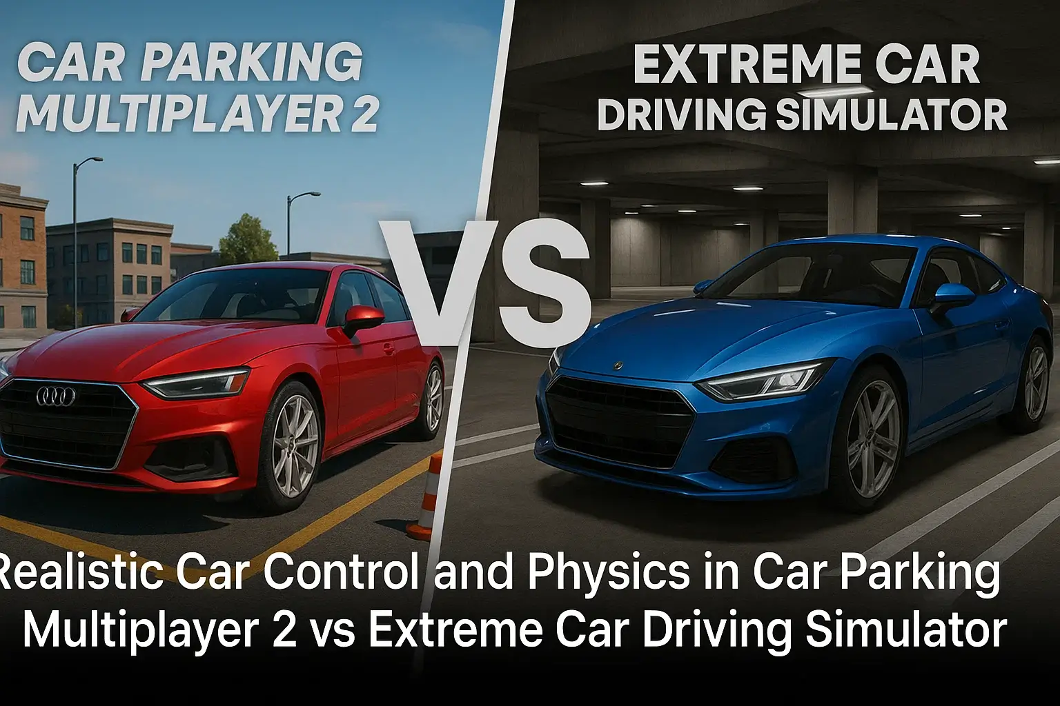 Car Control and Physics: Car Parking vs Extreme Car Driving